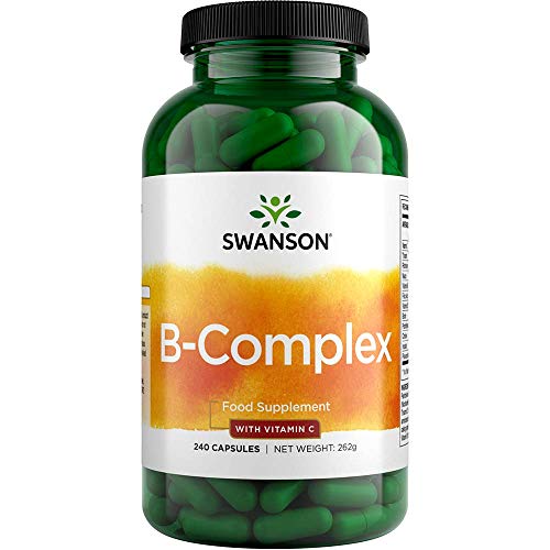 Swanson Super Stress Vitamin B-Complex with Vitamin C 240 ...
