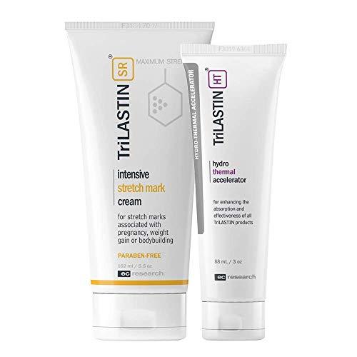 TriLASTIN-SR Maximum Strength Stretch Mark Cream with Hydro-Therm...